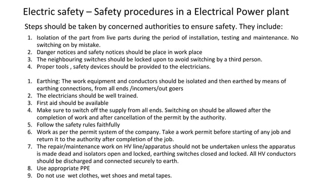 Module-4-Electrical Safety in industrial safety | PPSX
