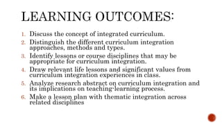 MODULE 4-INTEGRATED-CURRICULUM_094640.pptx | Educational Assessment ...