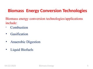 Module-4 Biomass Energy .pptx