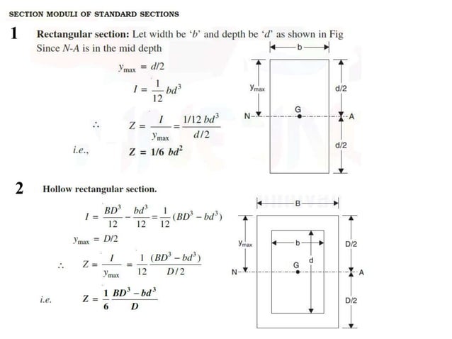 Module 4 flexural stresses- theory of bending | PPTX