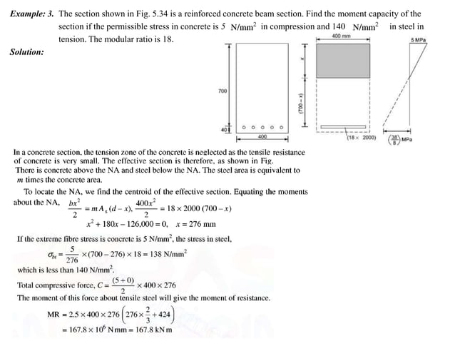 Module 4 flexural stresses- theory of bending | PPTX