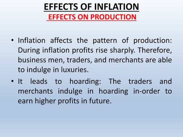 Inflation in Economics - Types, Properties, Methods to overcome | PPT