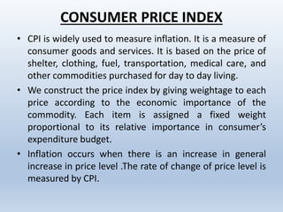 Inflation in Economics - Types, Properties, Methods to overcome | PPTX