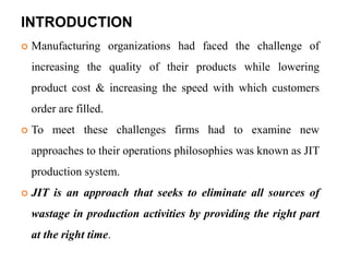 Module-4 JIT.ppt | Mechanical and Industrial Engineering Industry ...