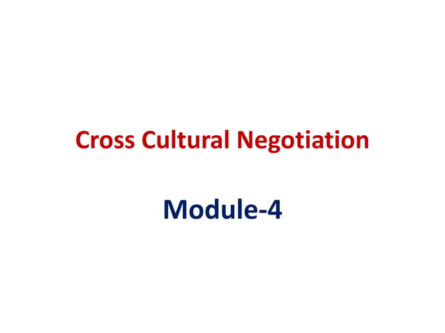 Module-4 Negotiation.pptx