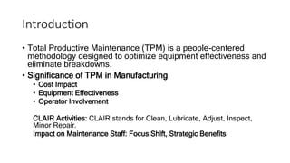 Module-4 Total Productive Maintenance TPM) (2).pptx