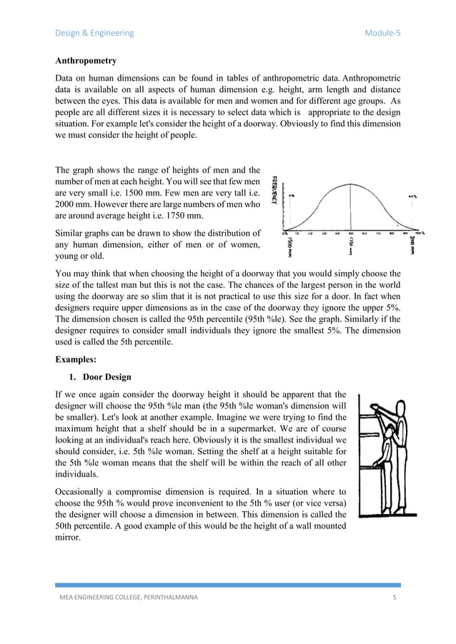 Design and Engineering-Module 5: User Centered and Product Centered Design, Cultural Influence ...