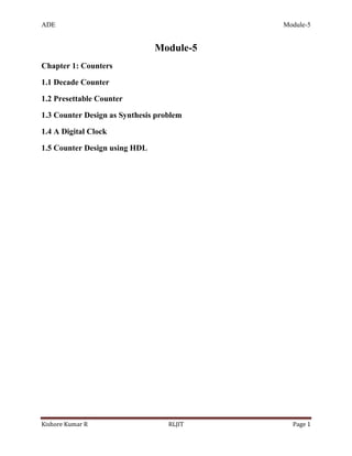 15CS32 ADE Module 5 | PDF