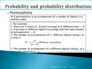 Random Variable and Probability Distribution | PDF