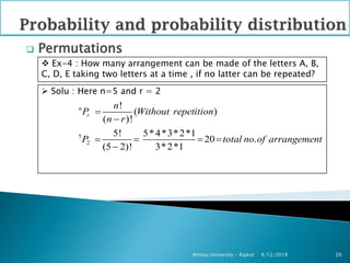 Random Variable and Probability Distribution | PDF