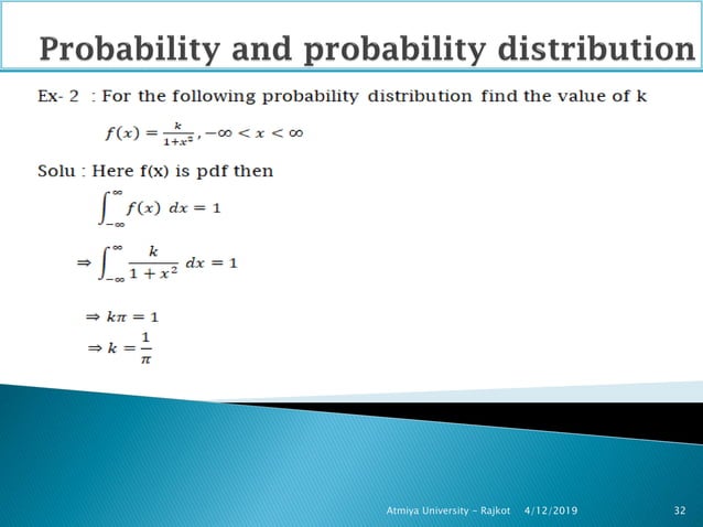 Random Variable and Probability Distribution | PDF | Physics | Science