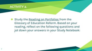 Building the Teaching Portfolio Related to | PPTX