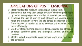 Anchorage methods in Prestressed concrete | PPTX