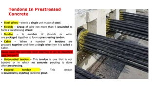 Anchorage methods in Prestressed concrete | PPTX