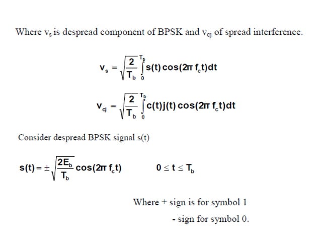 Spread Spectrum Modulation Pptx Computer Networking Computing