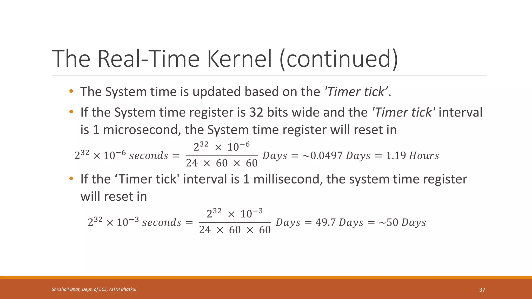 Module-5-RTOS-and-IDE-for-Embedded-System-Design (1).pdf | Operating Systems | Computer Software ...
