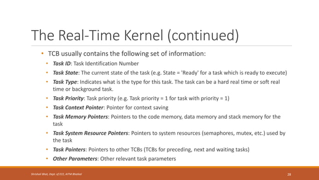 Module-5-RTOS-and-IDE-for-Embedded-System-Design (1).pdf | Operating Systems | Computer Software ...