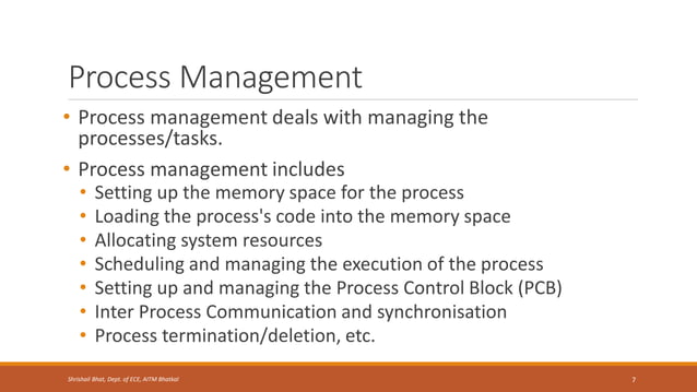Module 5 Rtos And Ide For Embedded System Design 1pdf Operating Systems Computer Software