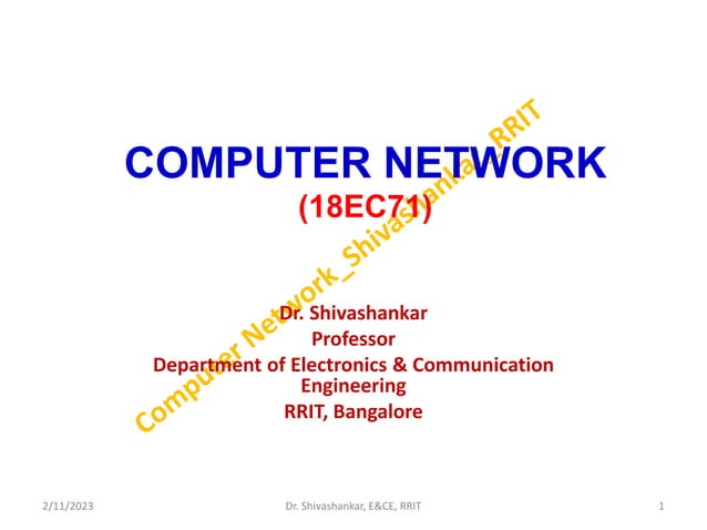 MODULE-5_CCN.pptx | Internet | Computing