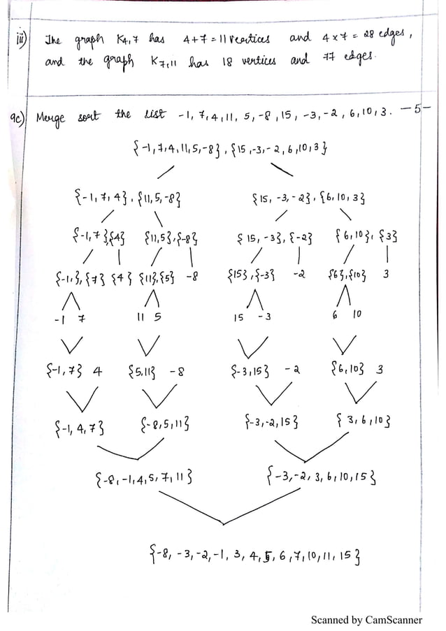 Module 5 dms solved papers | PDF