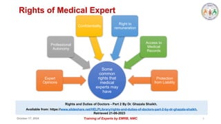Module-5 Roles and Responsibilities of Medical Expert.pptx