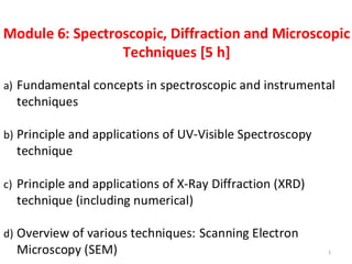 Spectroscopy and microscopy - Module-6.pdf
