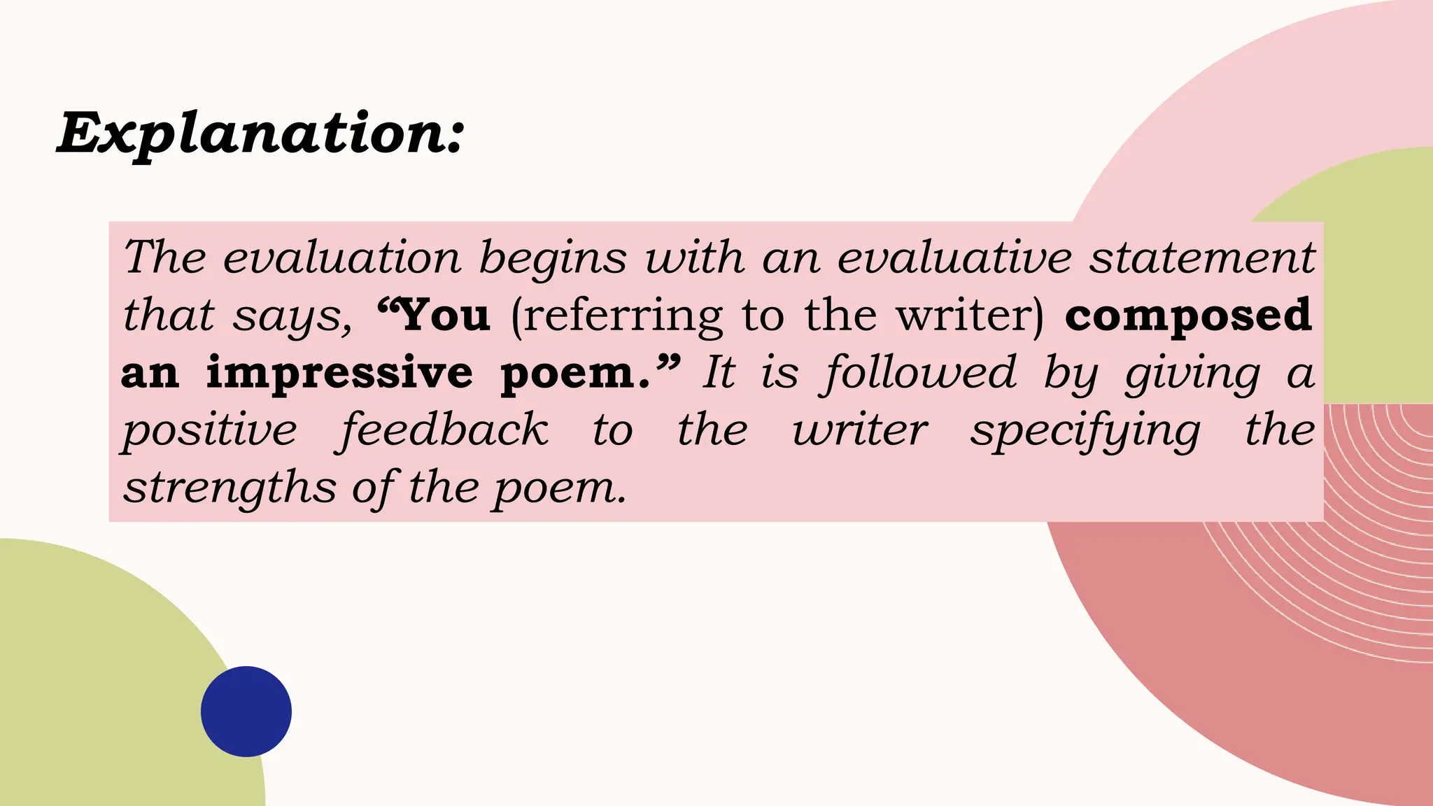 Module 6 Evaluative Statement Pptx Orosio Ppt