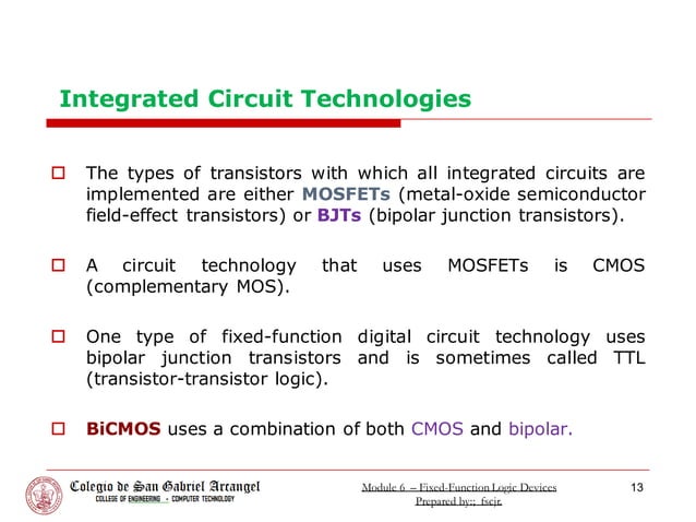 Module-6-Fixed-Function-Logic-Devices-PROF.pdf | Physics | Science