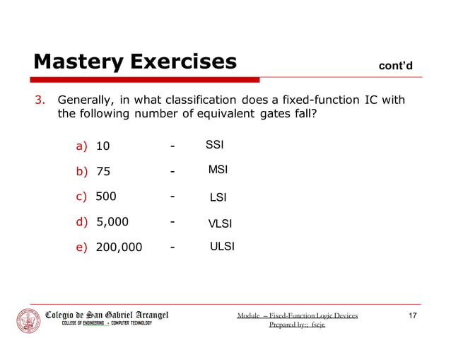 Module-6-Fixed-Function-Logic-Devices-PROF.pdf | Physics | Science