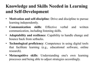 Module - 7 - Learning and Self Development.ppt