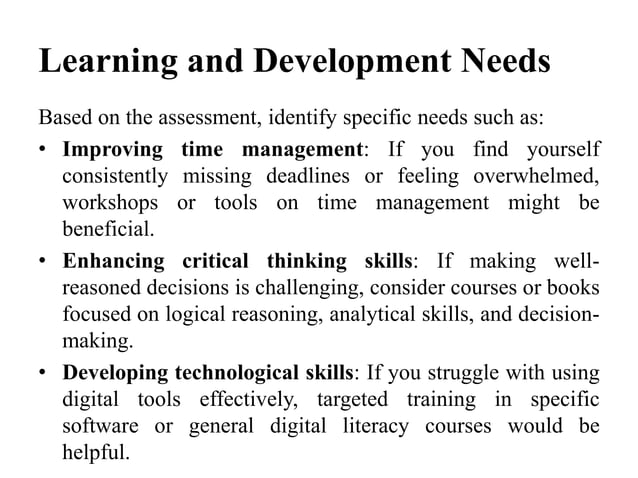 Module - 7 - Learning and Self Development.ppt