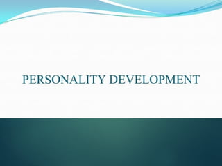 PERSONALITY-DEVELOPMENT lesson 3 NATIONAL SERVICE TRAINING PROGRAM | PPTX