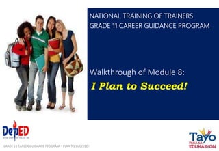 CGP Module 8: I Plan to Succeed! | PPTX
