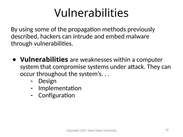 The 7 layers of cybersecurity and vulnerabilities | PPTX