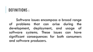Module-8-Software-Issues risk and liabilities | PPTX