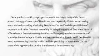 The Human Person and His Intersubjectivity | PPTX