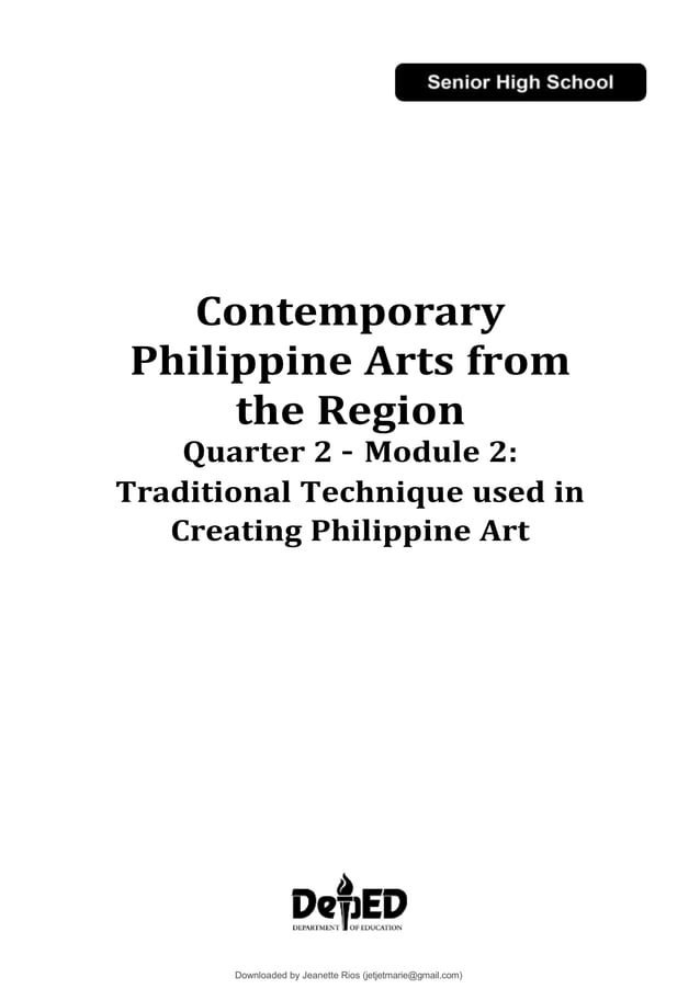 module-cpar-q2-module-2.docx | Painting | Arts and Crafts