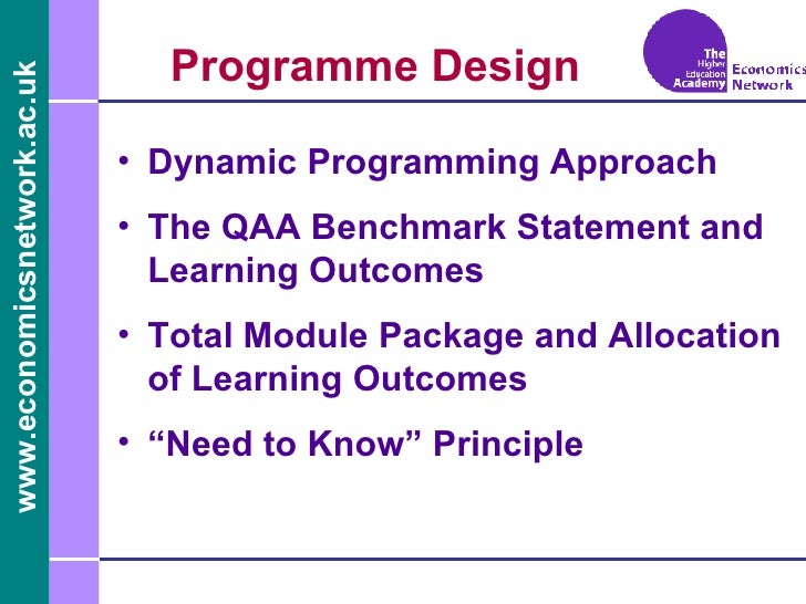 Module Design in University Courses