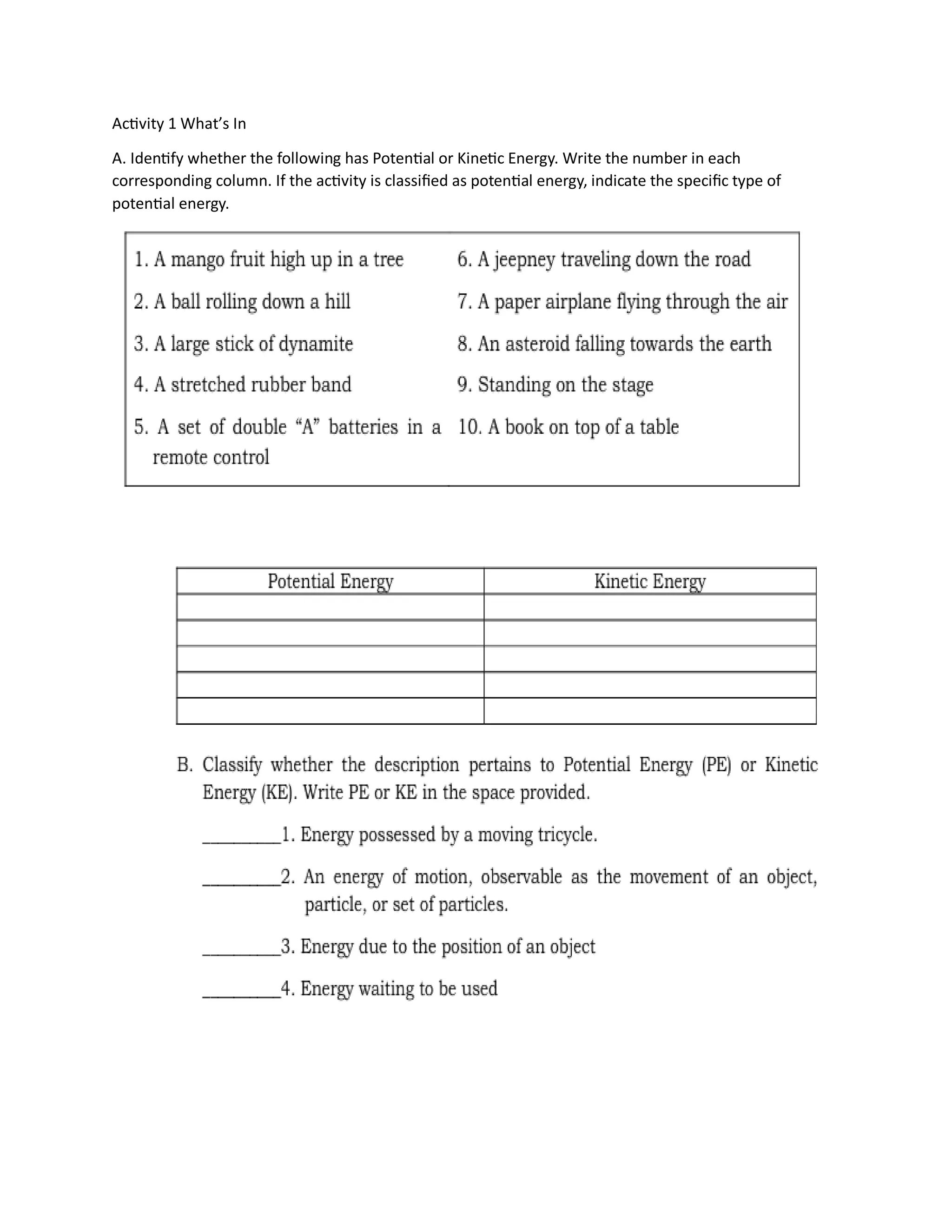 Grade 9 Module for distance or asynchronous learning | PDF | Physics | Science