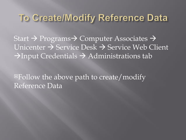 Module establish business data structure | PPT