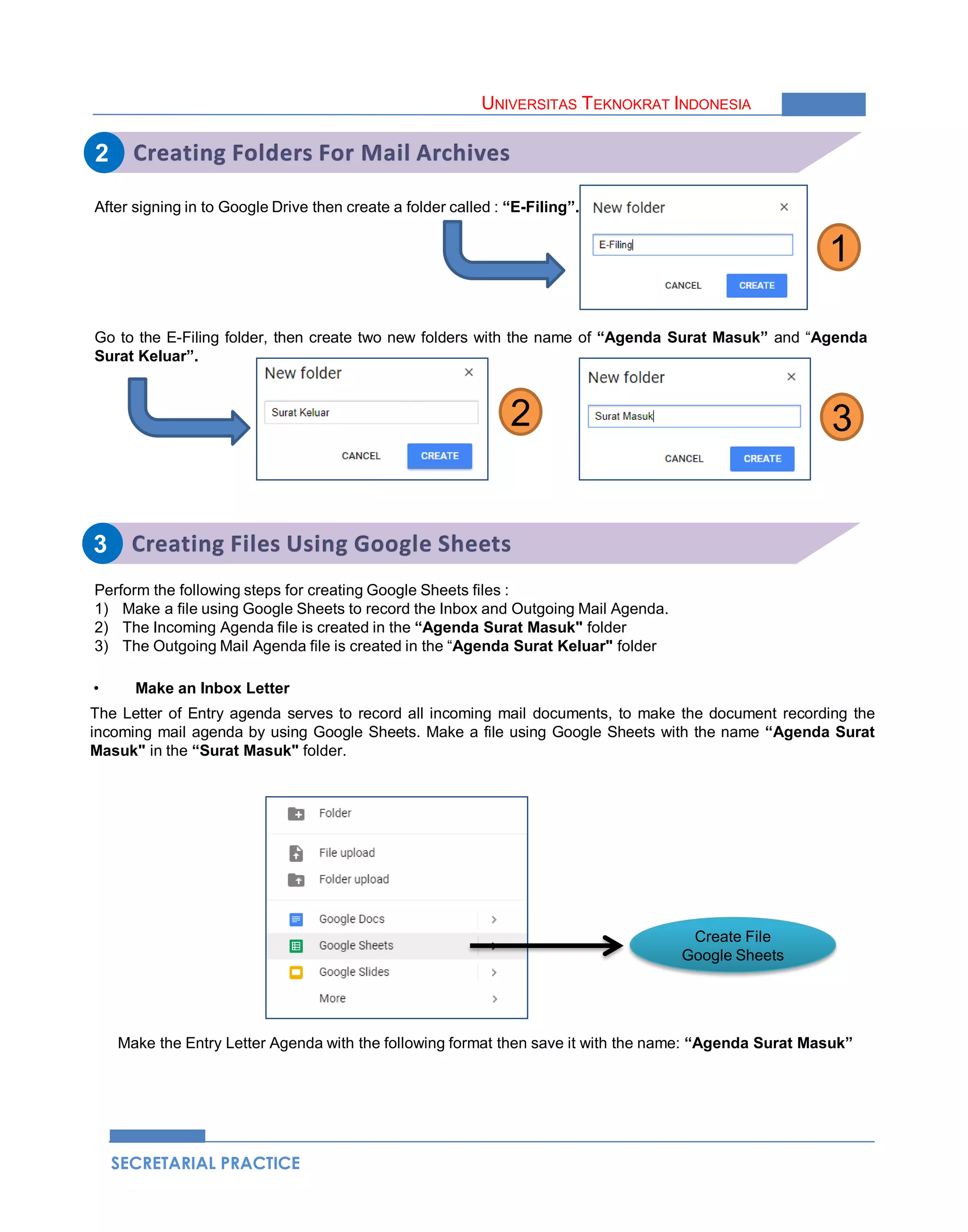 Modul e filing | PDF