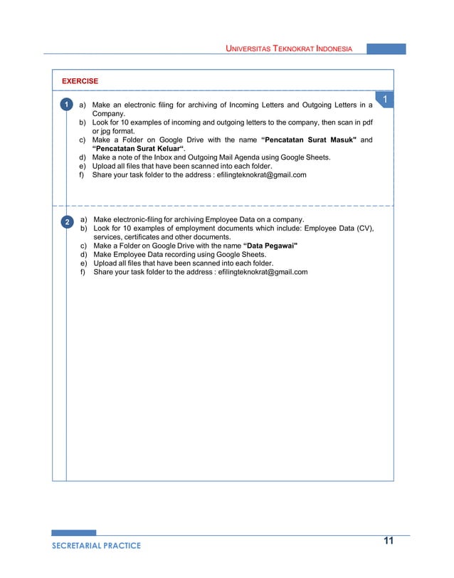 Modul e filing | PDF | Data Storage and Warehousing | Computing