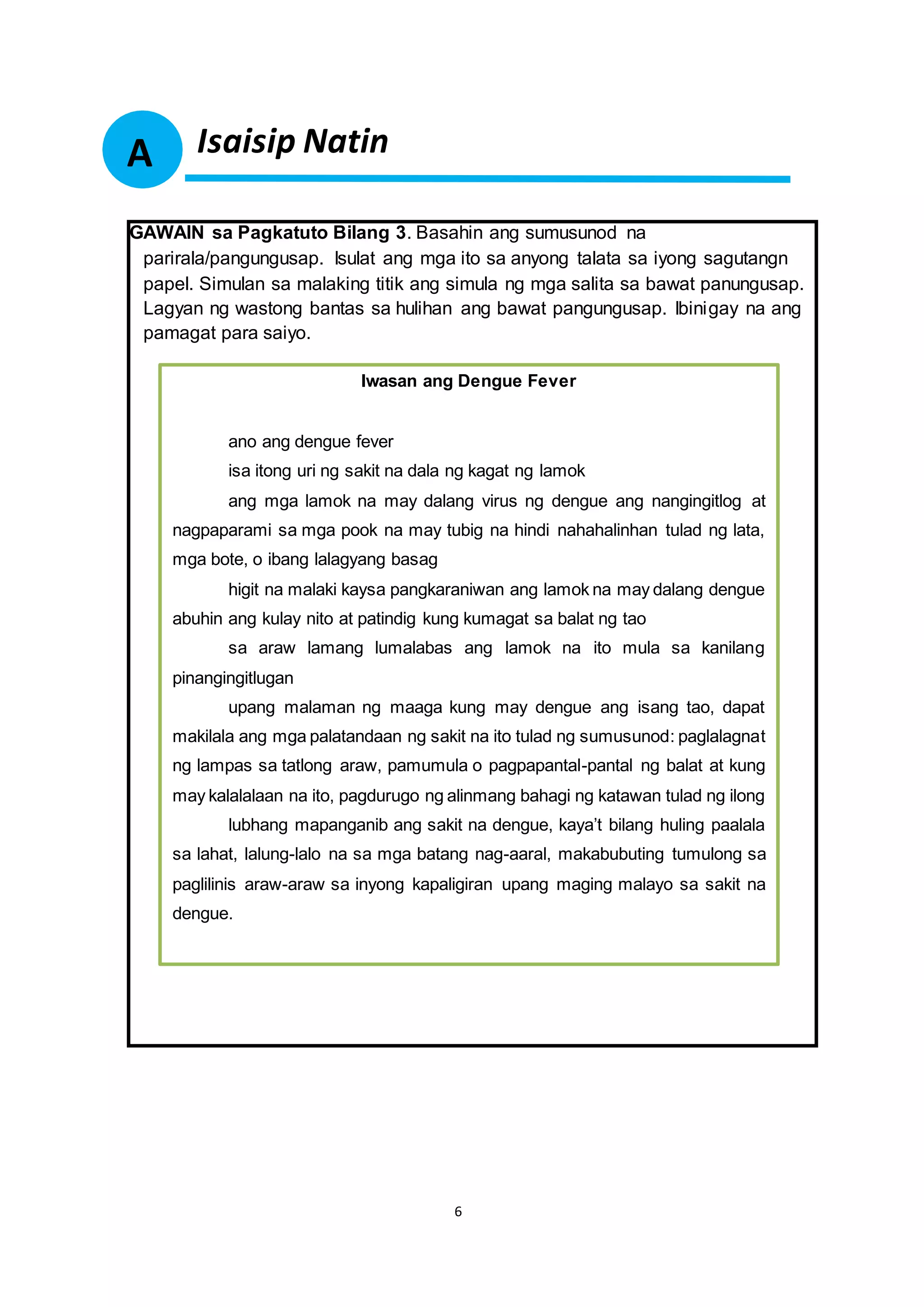 Module filipino-4-nakasusulat ng talatang naglalarawan | DOCX