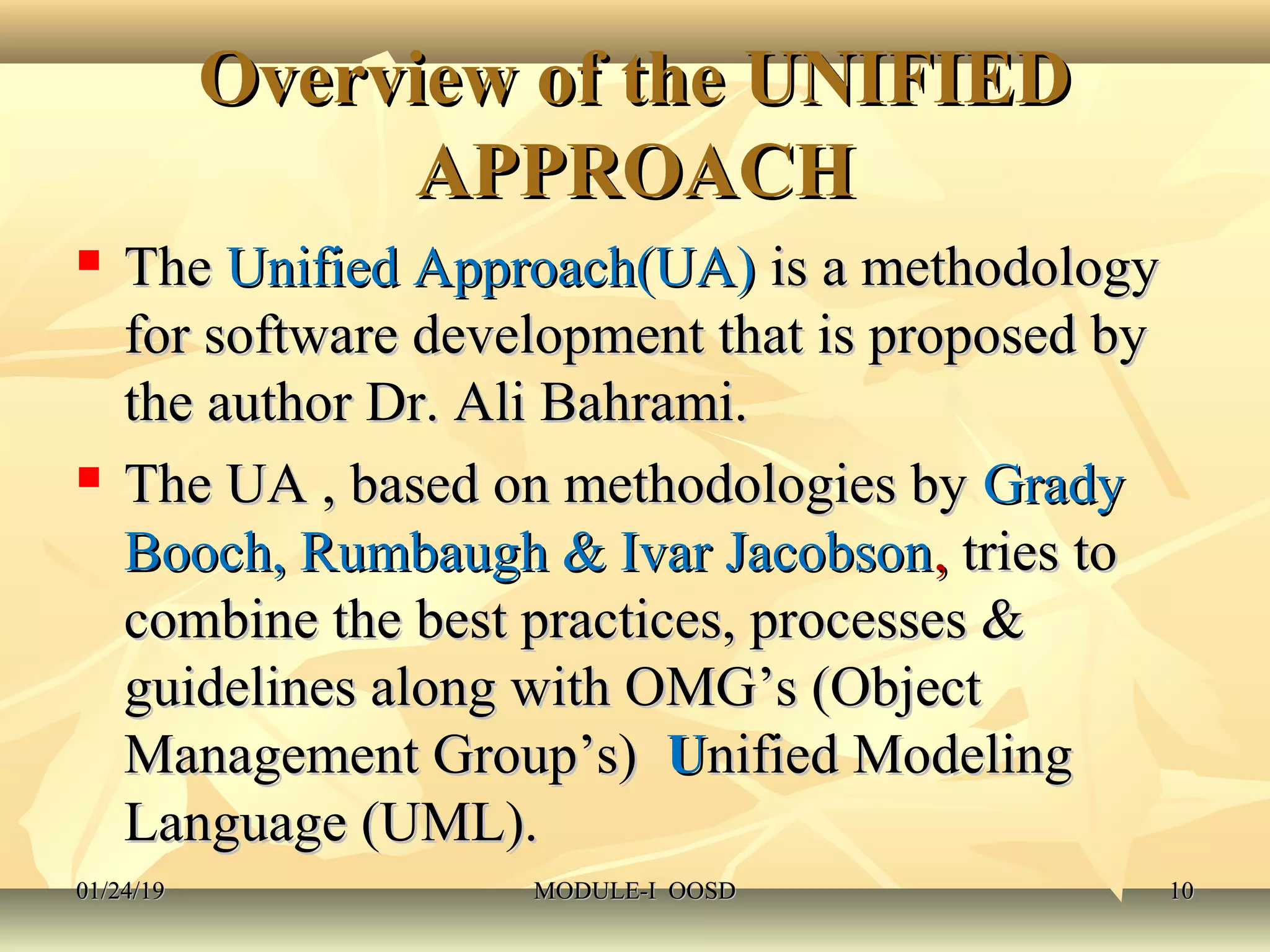 Object Oriented System Design | PPT