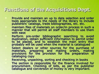 MODULE - I (ACQUISITION) | PPT