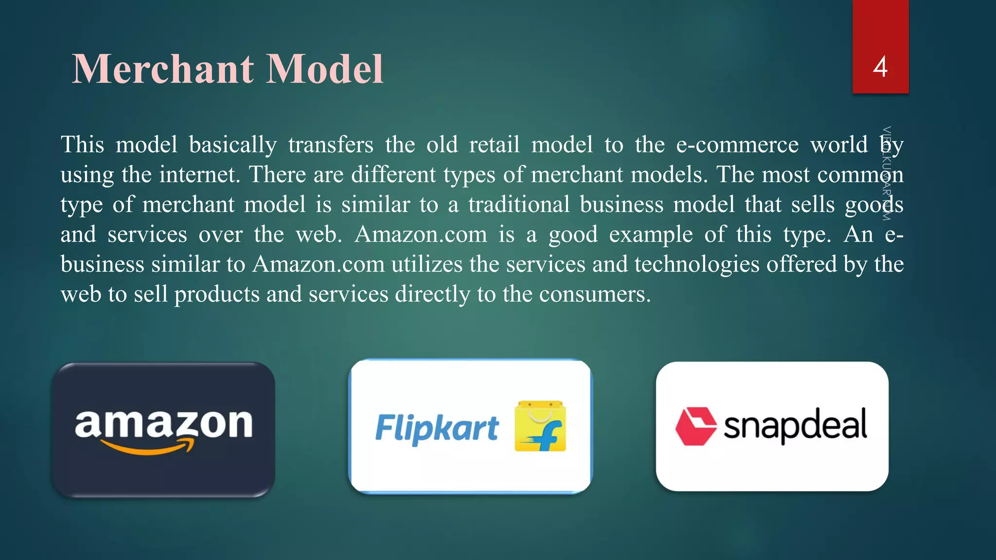 E- Commerce Business Models | PDF