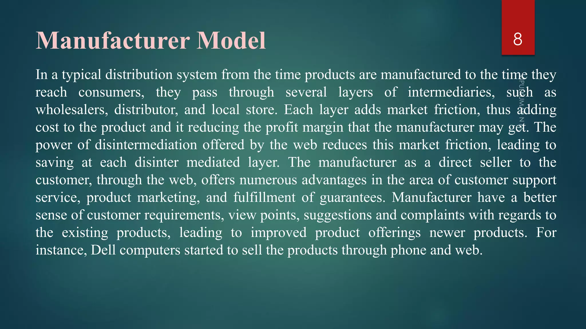 E- Commerce Business Models | PDF