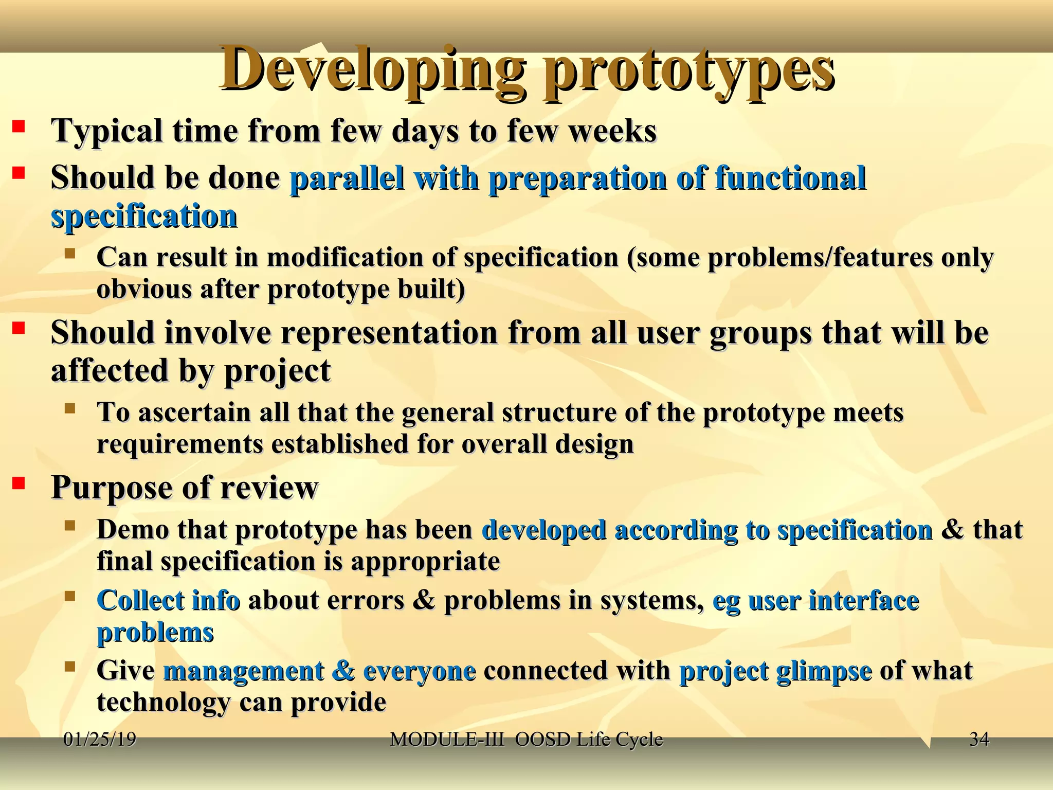 Object Oriented System Design | PPT