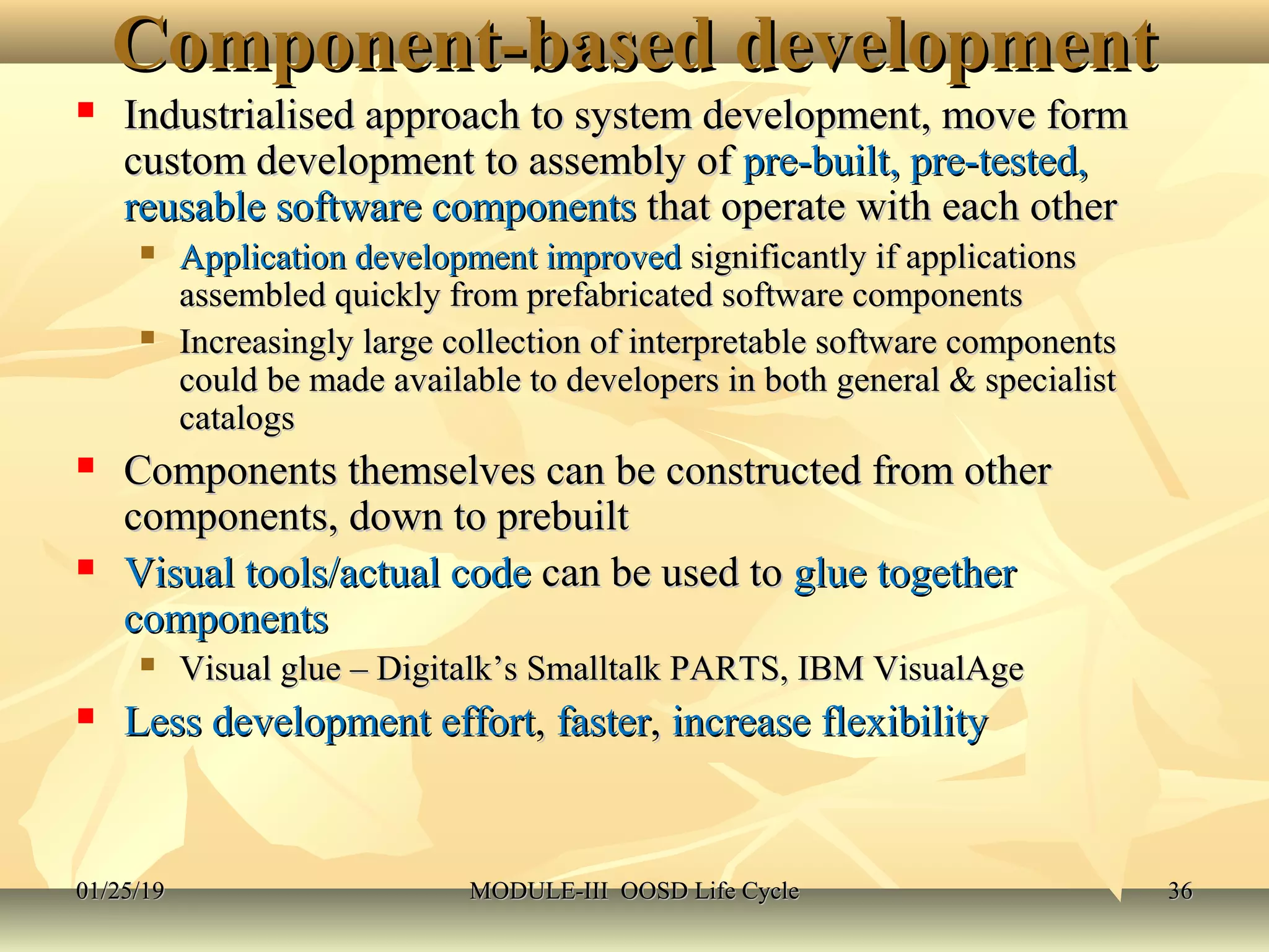 Object Oriented System Design | PPT