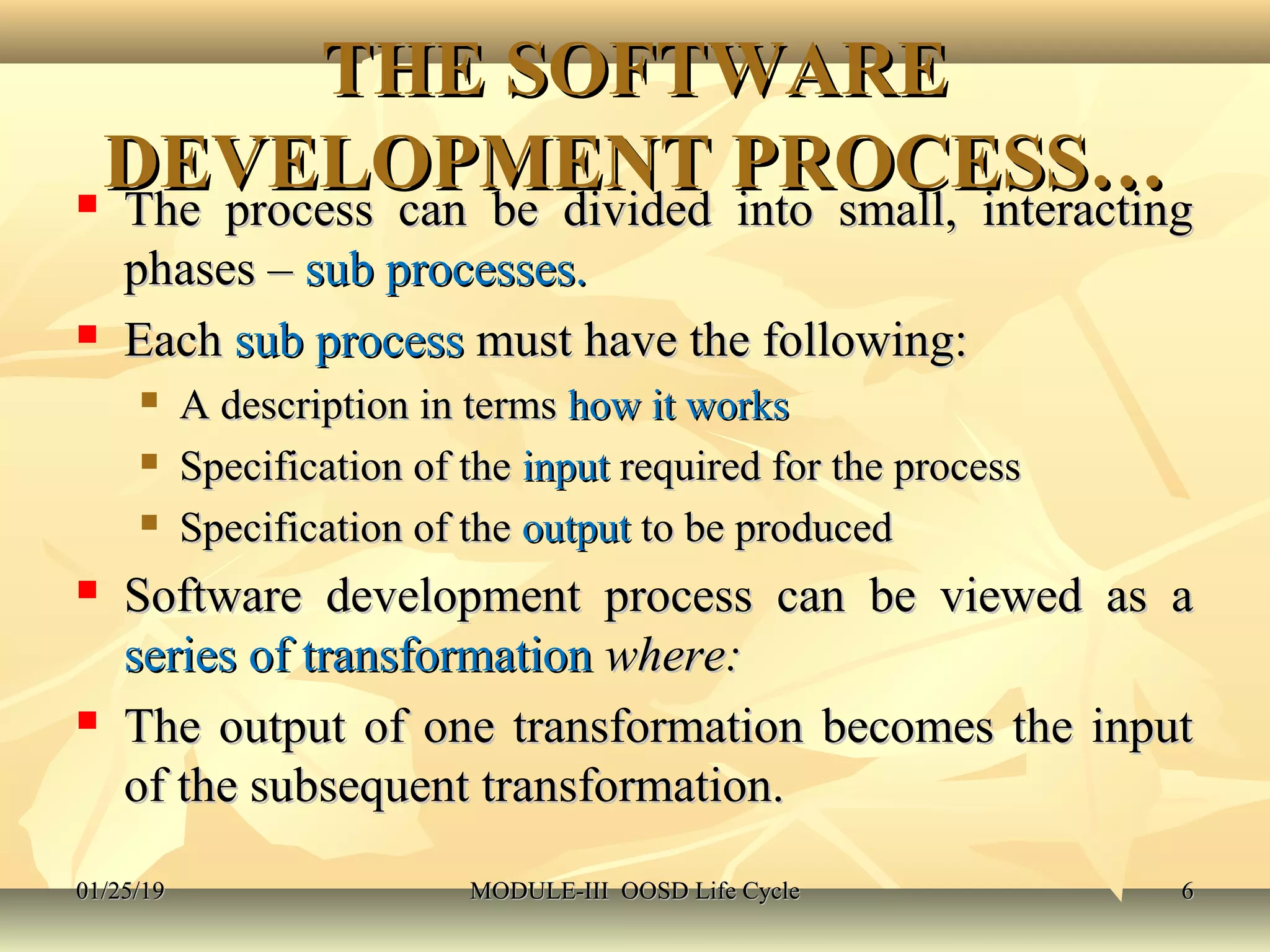 Object Oriented System Design | PPT